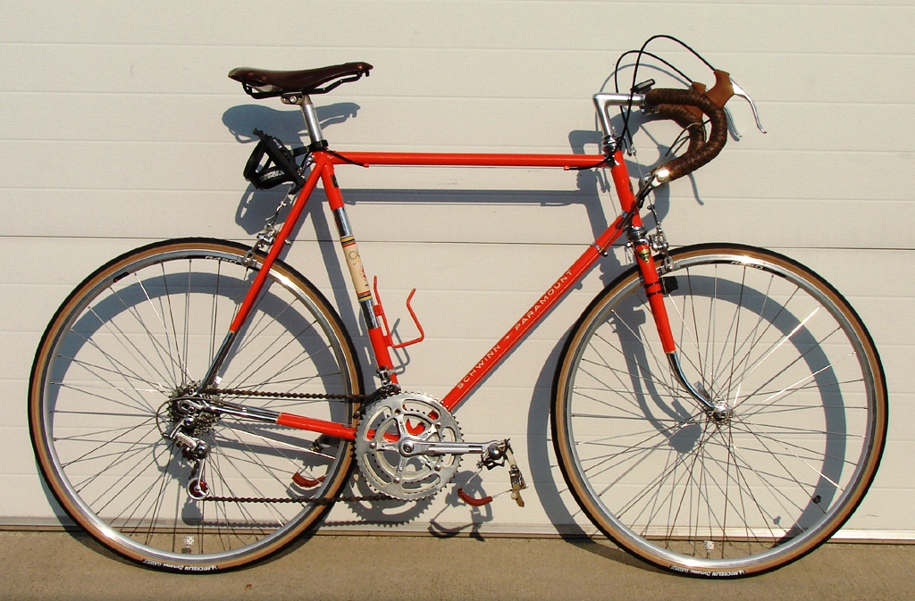 Jim's Collection of Vintage Schwinn Paramount bicycles